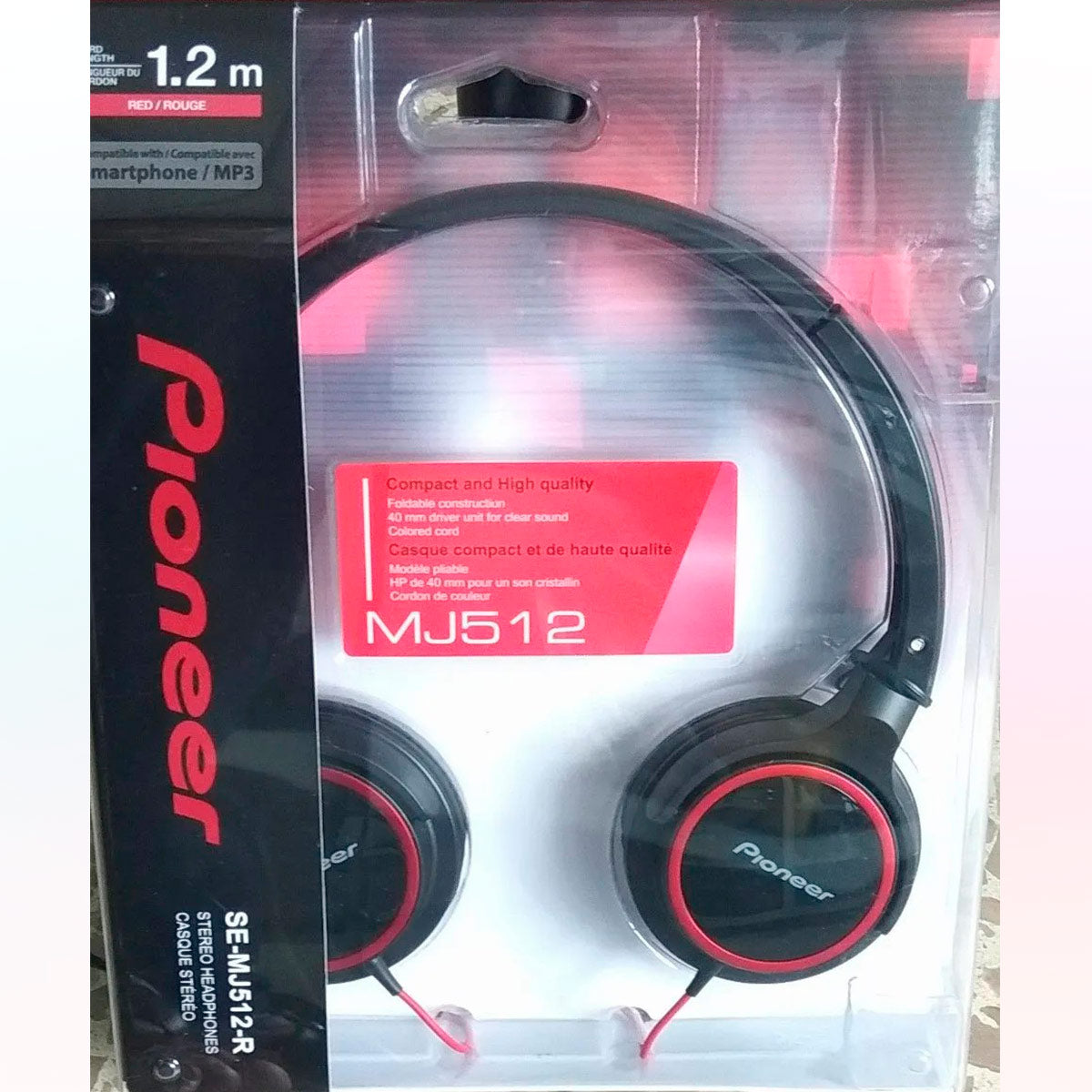 Audifonos Pioneer MJ512 Red – CASA MUSICAL VALDEZ