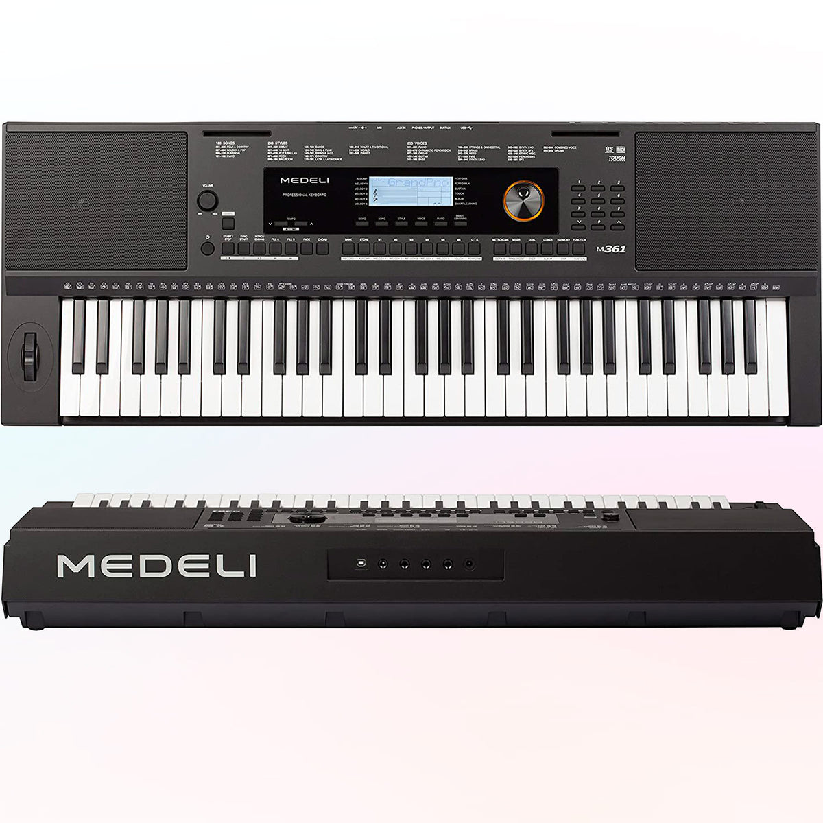 Piano Medeli MK300 Teclado + Adaptador – CASA MUSICAL VALDEZ